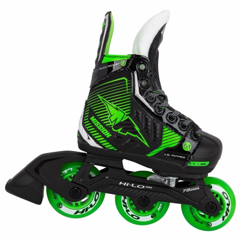 Mission Lil' Ripper Adjustable Youth Roller Hockey Skates - Next Level ...